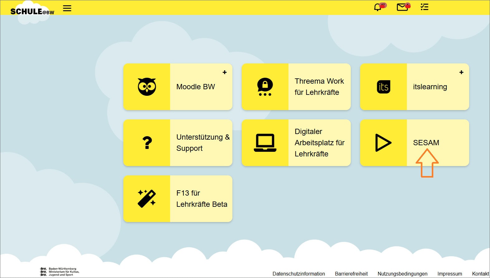 SESAM-Mediathek jetzt auch über Bildungsplattform SCHULE@BW nutzbar ...